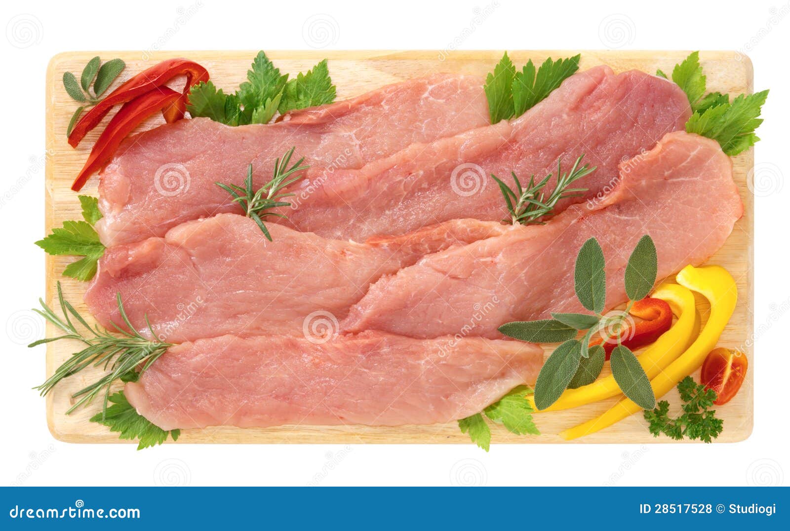 Thin Slices Of Raw Salted Pork Lard With Spices Stock Photography ...