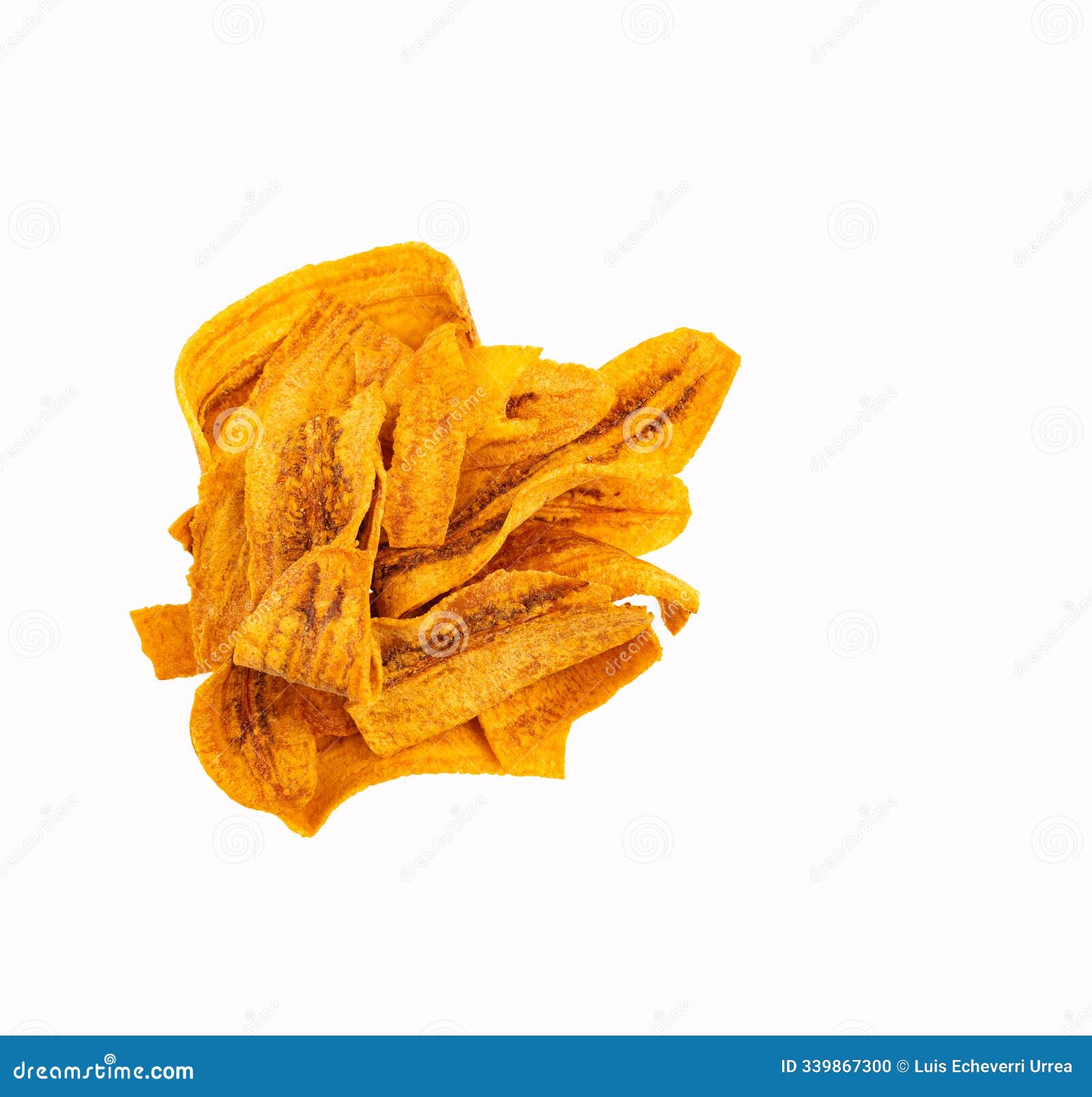 Thin Slices of Ripe Plantain - Musa X Paradisiaca Stock Photo - Image ...