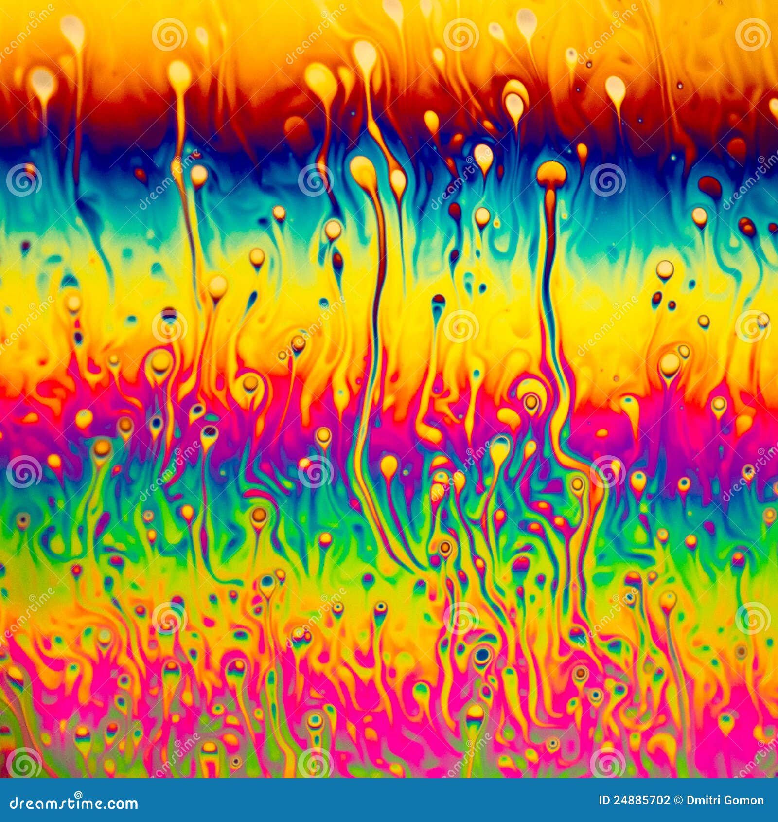 Thin soap film macro stock photo. Image of multicolored - 24885702