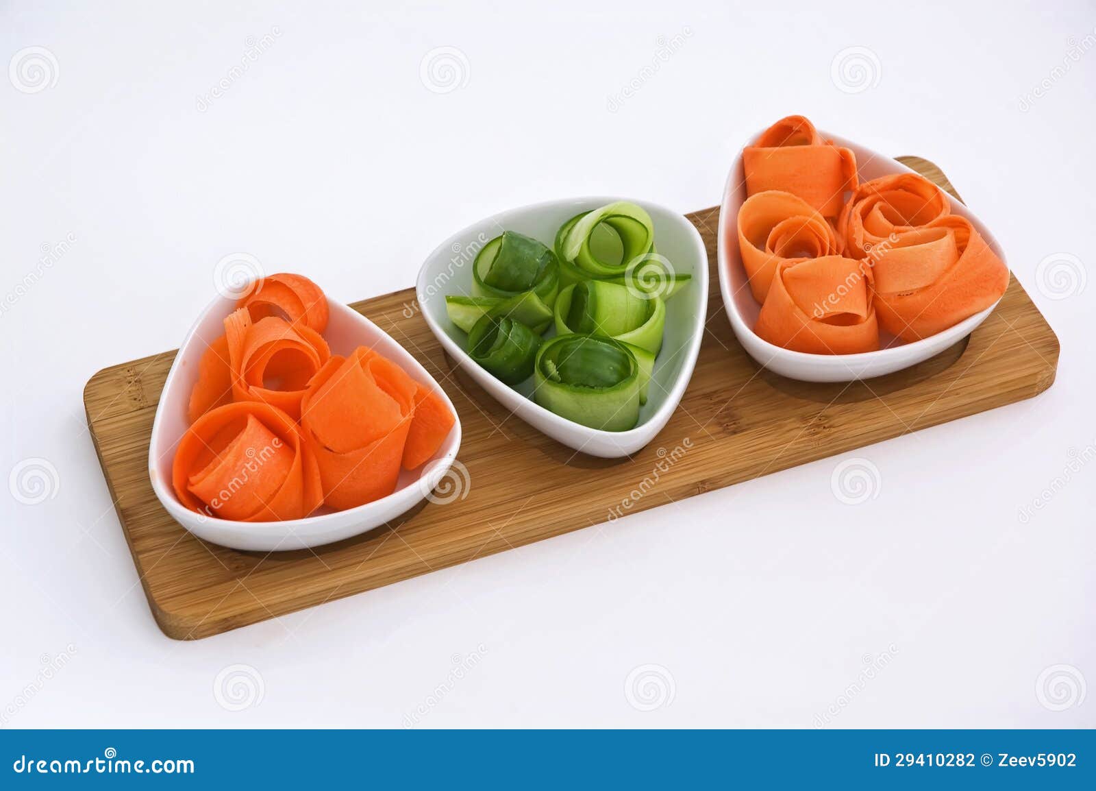 Thin strips of vegetables. stock photo. Image of inside - 29410282