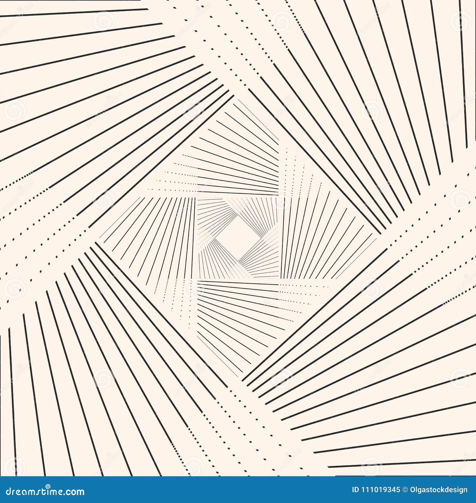 Thin Vector Stripes Pattern. Optical Illusion with Crossing Diagonal ...