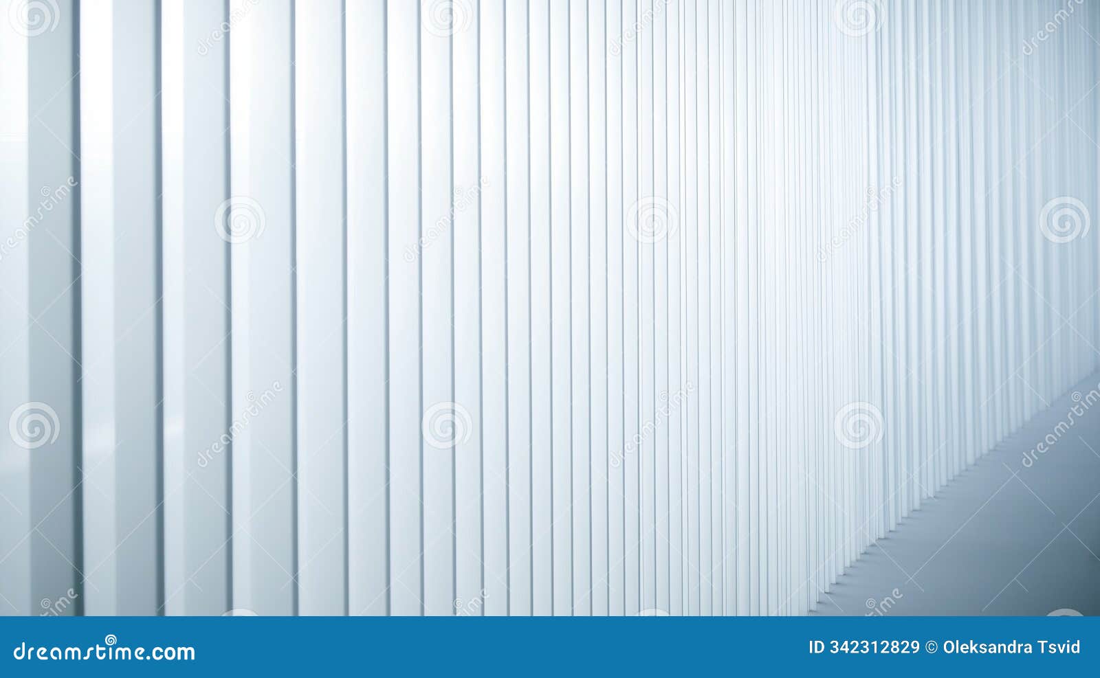 Thin, White Vertical Lines, Gently Varying in Thickness and Spacing ...