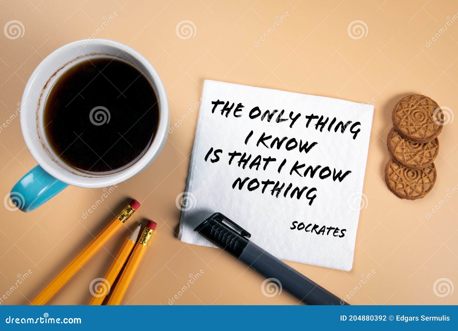 The only Thing I Know is that I Know Nothing - Quote of Ancient ...