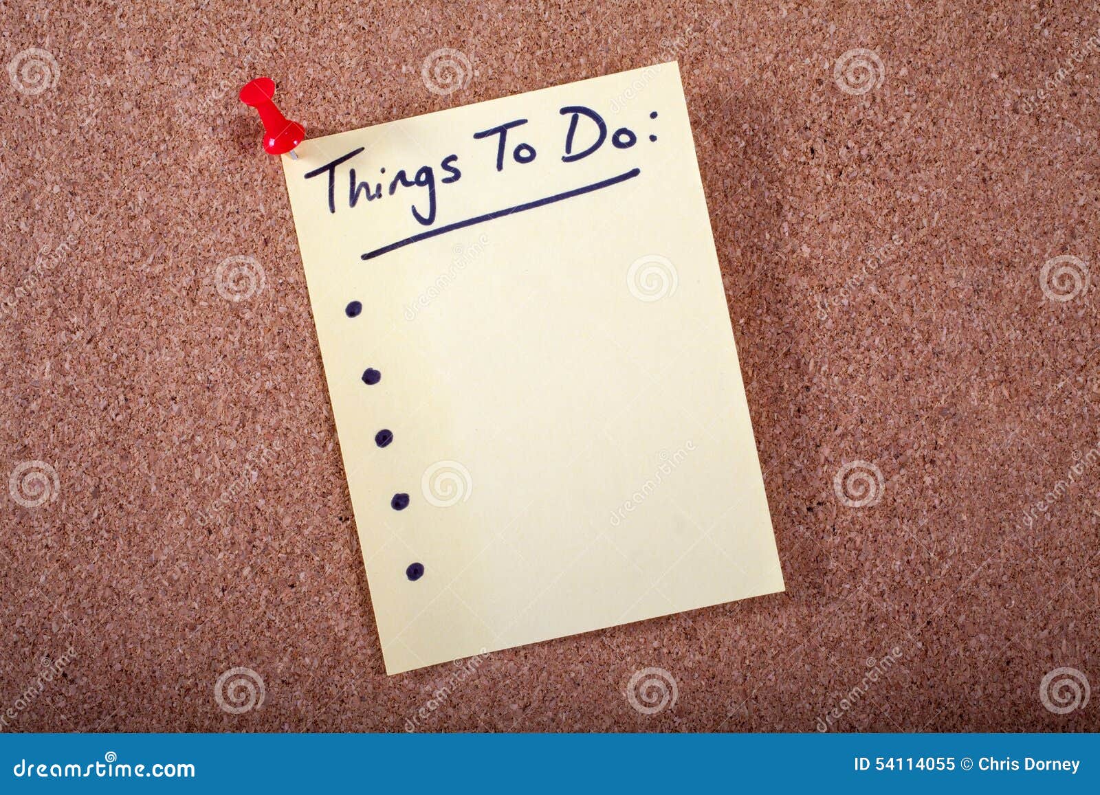 Things to Do List stock image. Image of information, hectic - 54114055