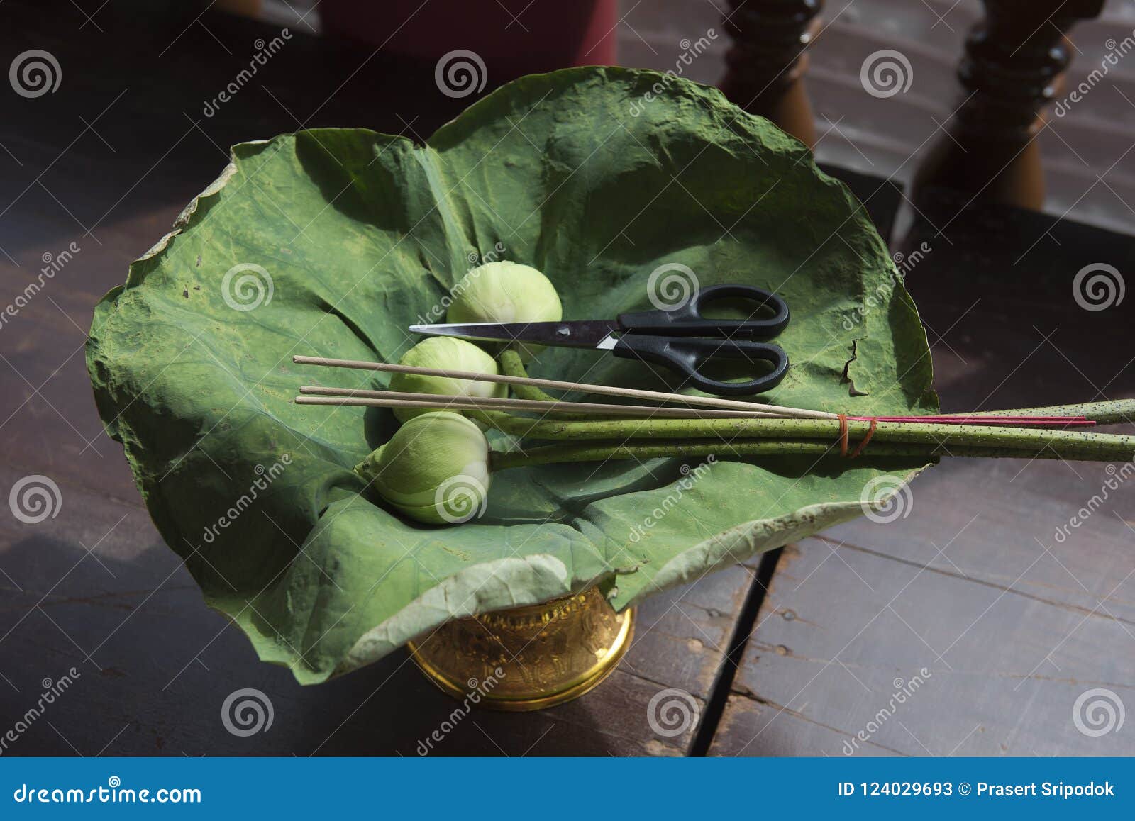 Things for Using Tonsure during Ordination Ceremony. Stock Image ...