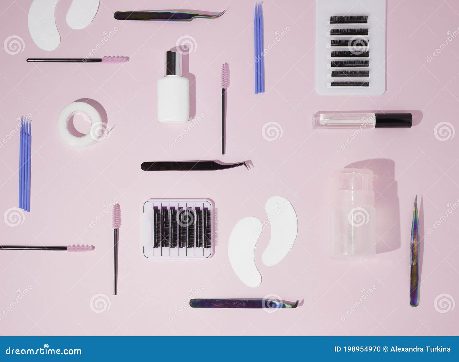 Things for the Work of Lash-makers, Artificial Eyelashes, Microbrachis ...