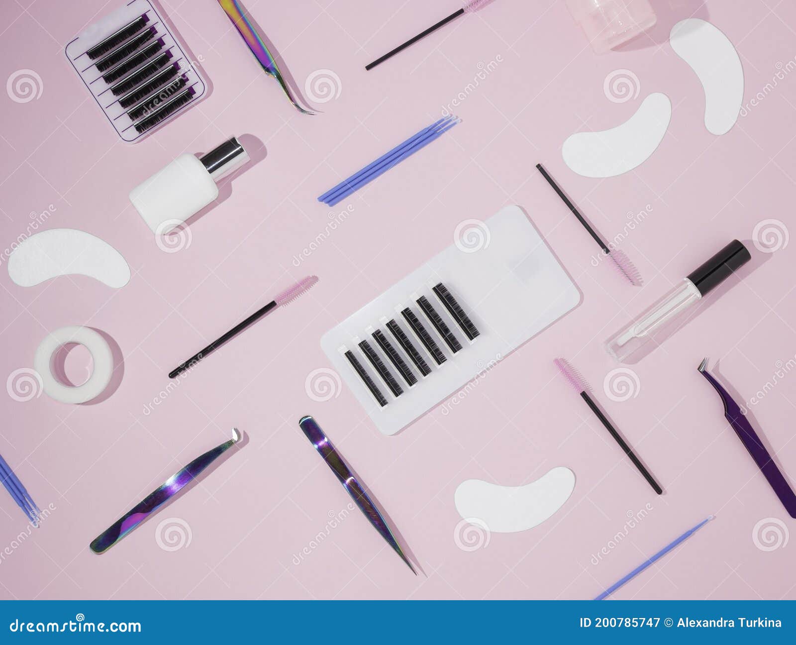 Things for the Work of Lash-makers, Artificial Eyelashes, Microbrachis ...