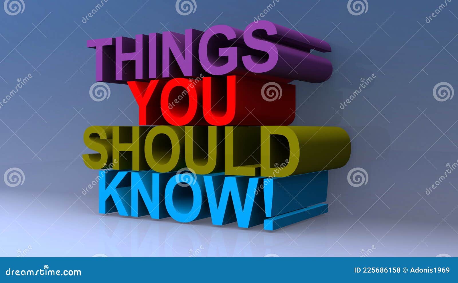 You Should Know! Banner Template. Ribbon Label Sign. Sticker Vector ...