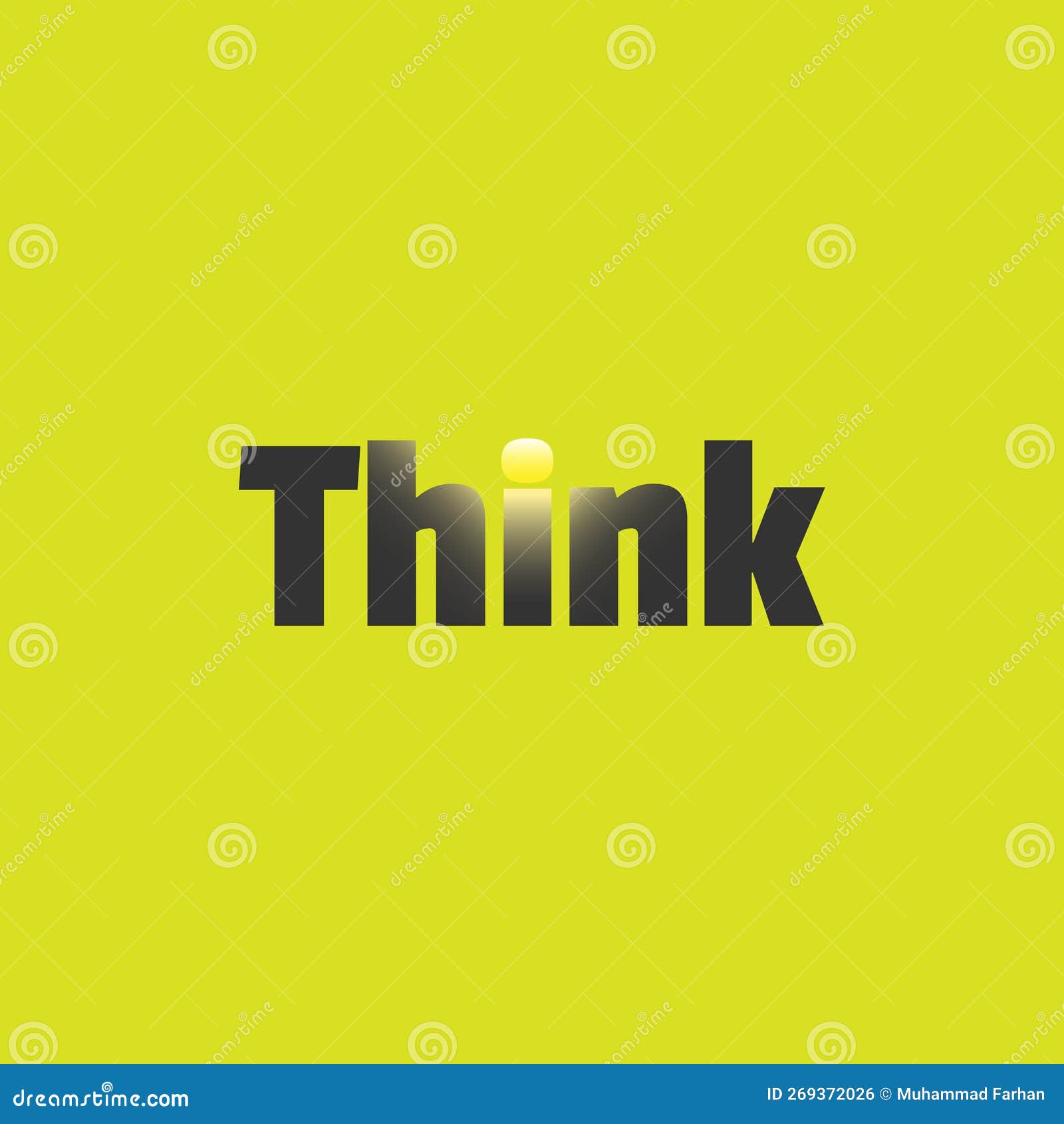 Think Wordmark Logo Design, Think Logo Icon Stock Vector - Illustration ...