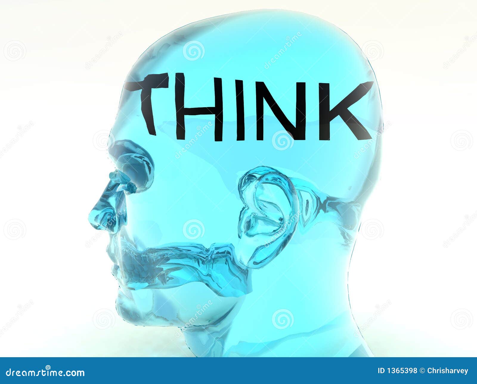 Think 5 stock illustration. Illustration of human, expressive - 1365398