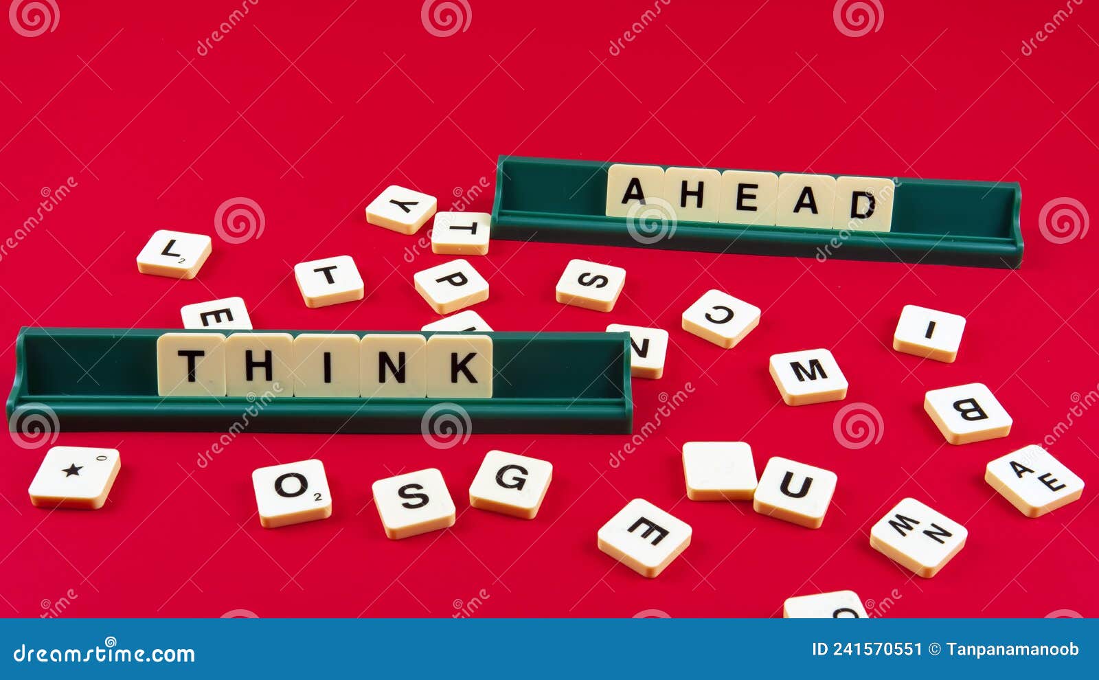Think Ahead Concept stock image. Image of improvement - 241570551