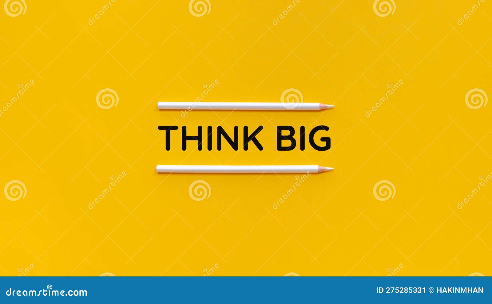 Think Big with Creativity Concepts Stock Illustration - Illustration of ...