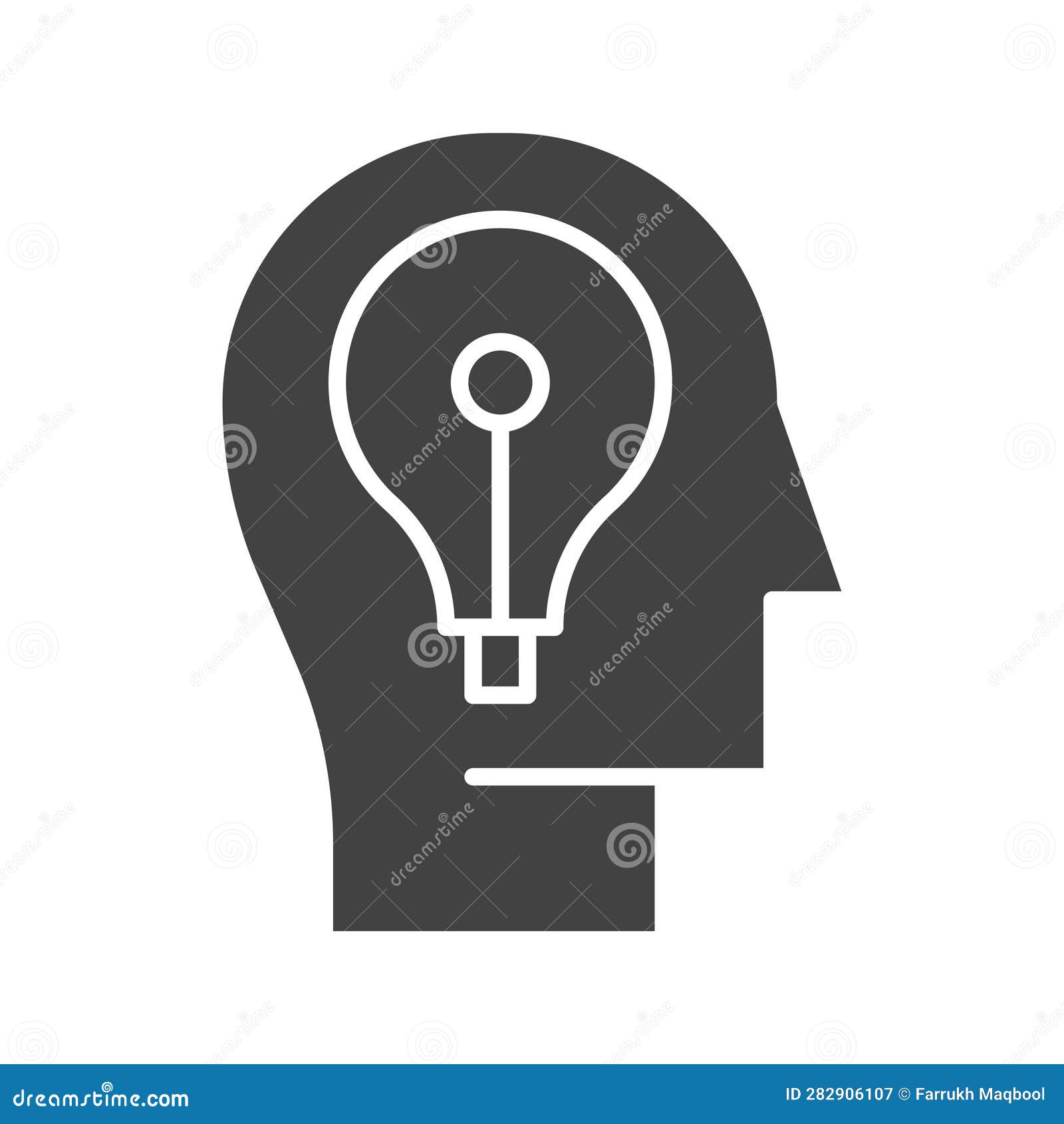 Think Big Icon Image. stock vector. Illustration of symbol - 282906107