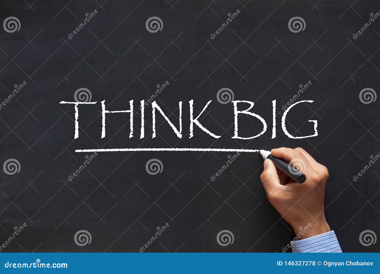 Think Big Concept stock photo. Image of emotion, good - 146327278