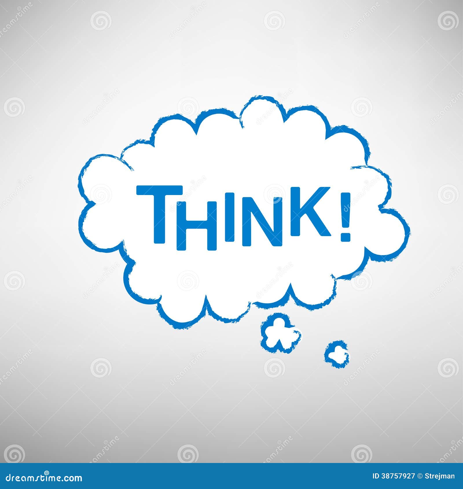 Think bubbles stock vector. Illustration of collection - 38757927