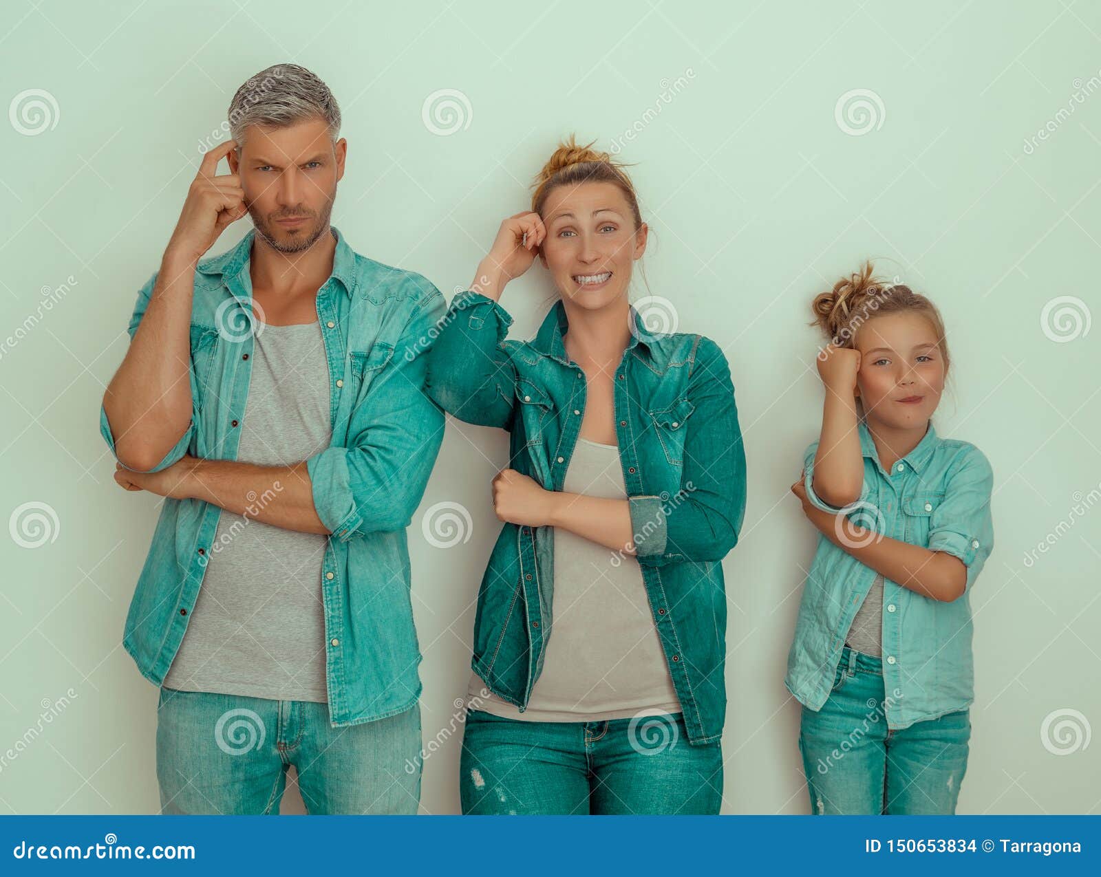 Think stock photo. Image of imagine, happy, idea, mother - 150653834