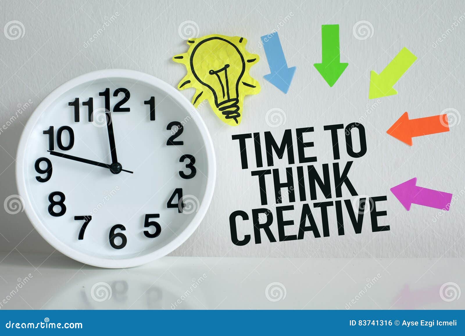 Think Creative stock photo. Image of thinking, brainstoming - 83741316