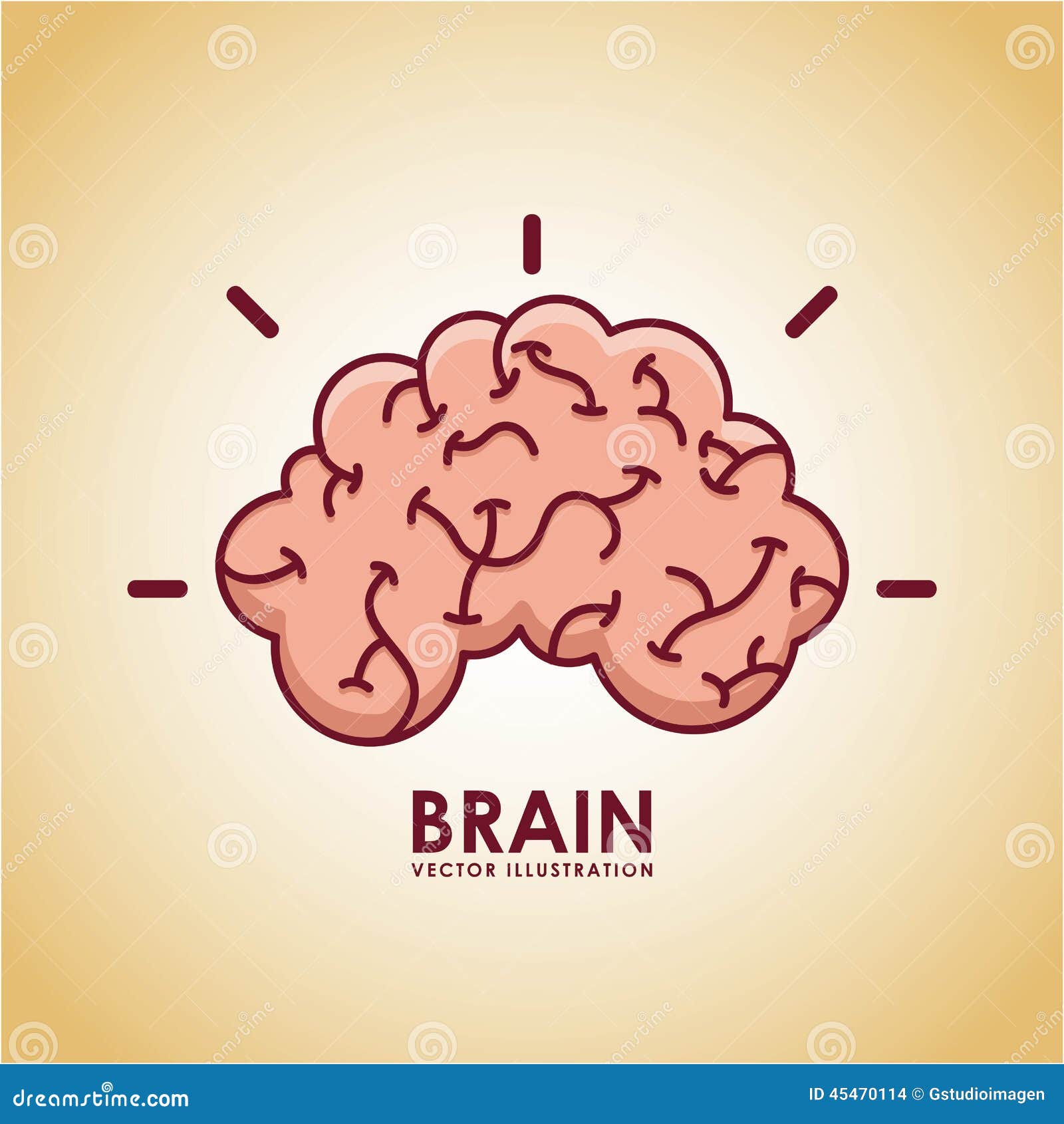 Think design stock vector. Illustration of human, success - 45470114