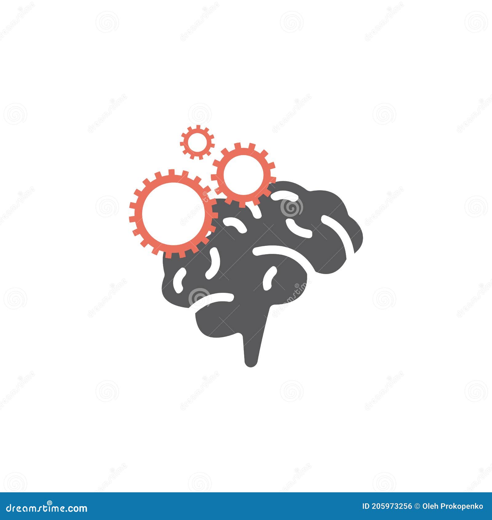 Think Design Over Black Background Vector Illustration. Stock Vector ...