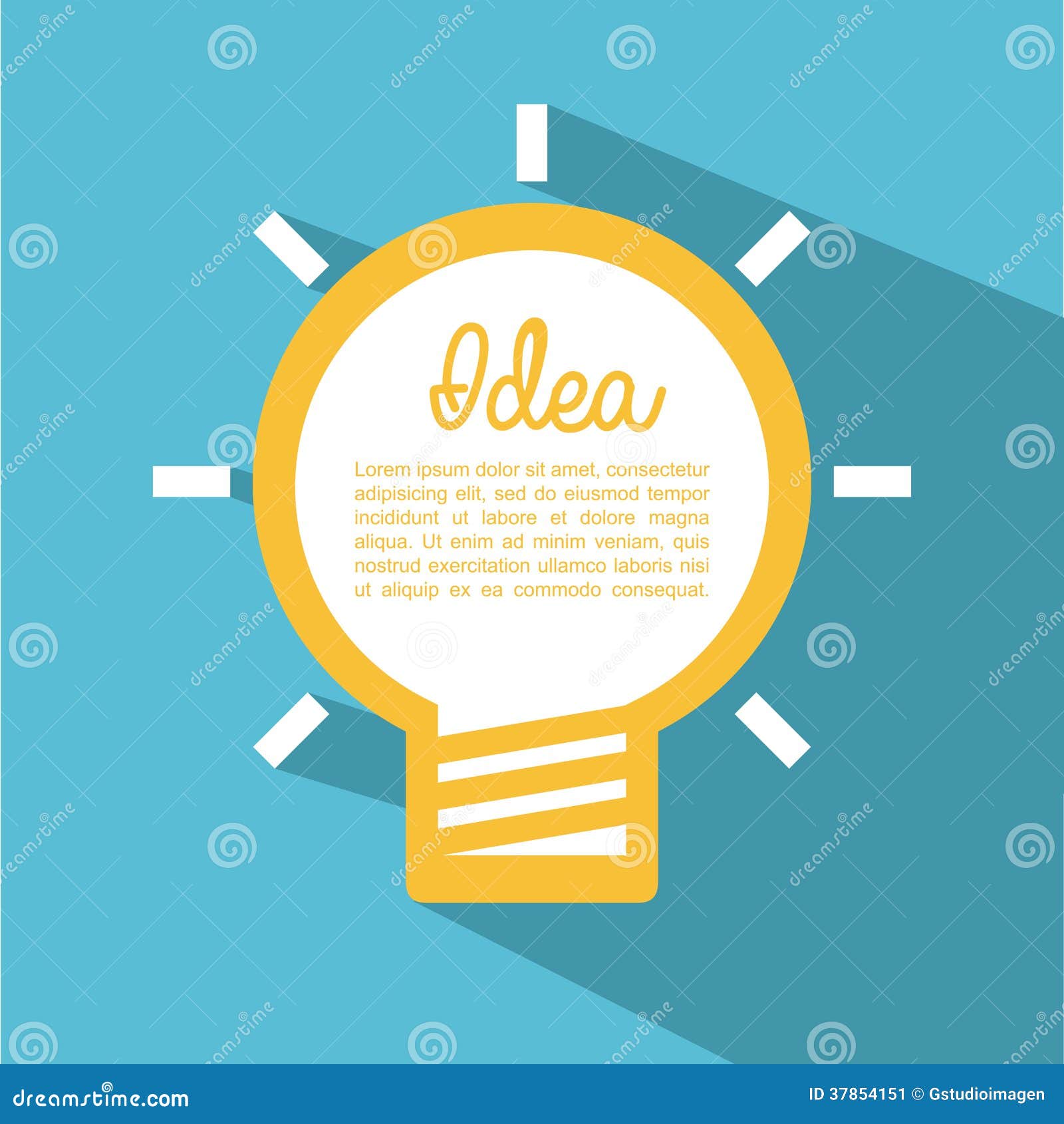 Think,design stock vector. Illustration of creativity - 37854151