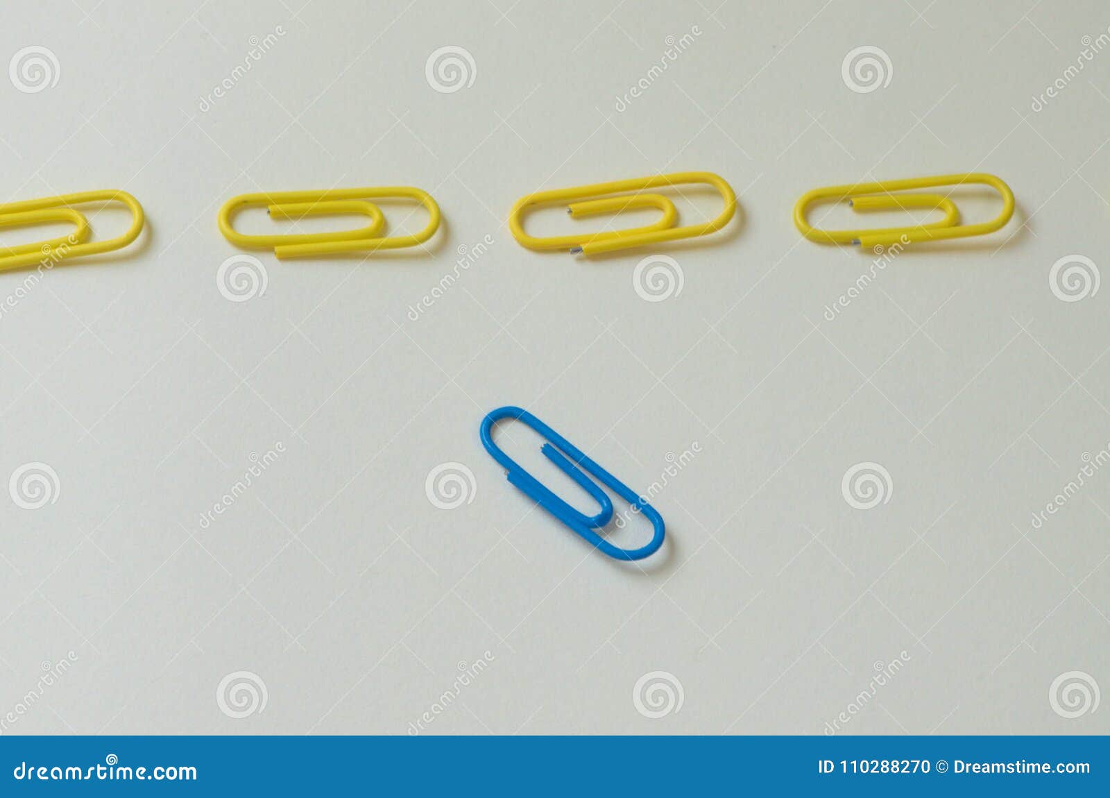 Think Different. Colored Paper Clips Stock Photo - Image of contrast ... Think Different. Colored Paper Clips Stock Photo - Image of contrast ...