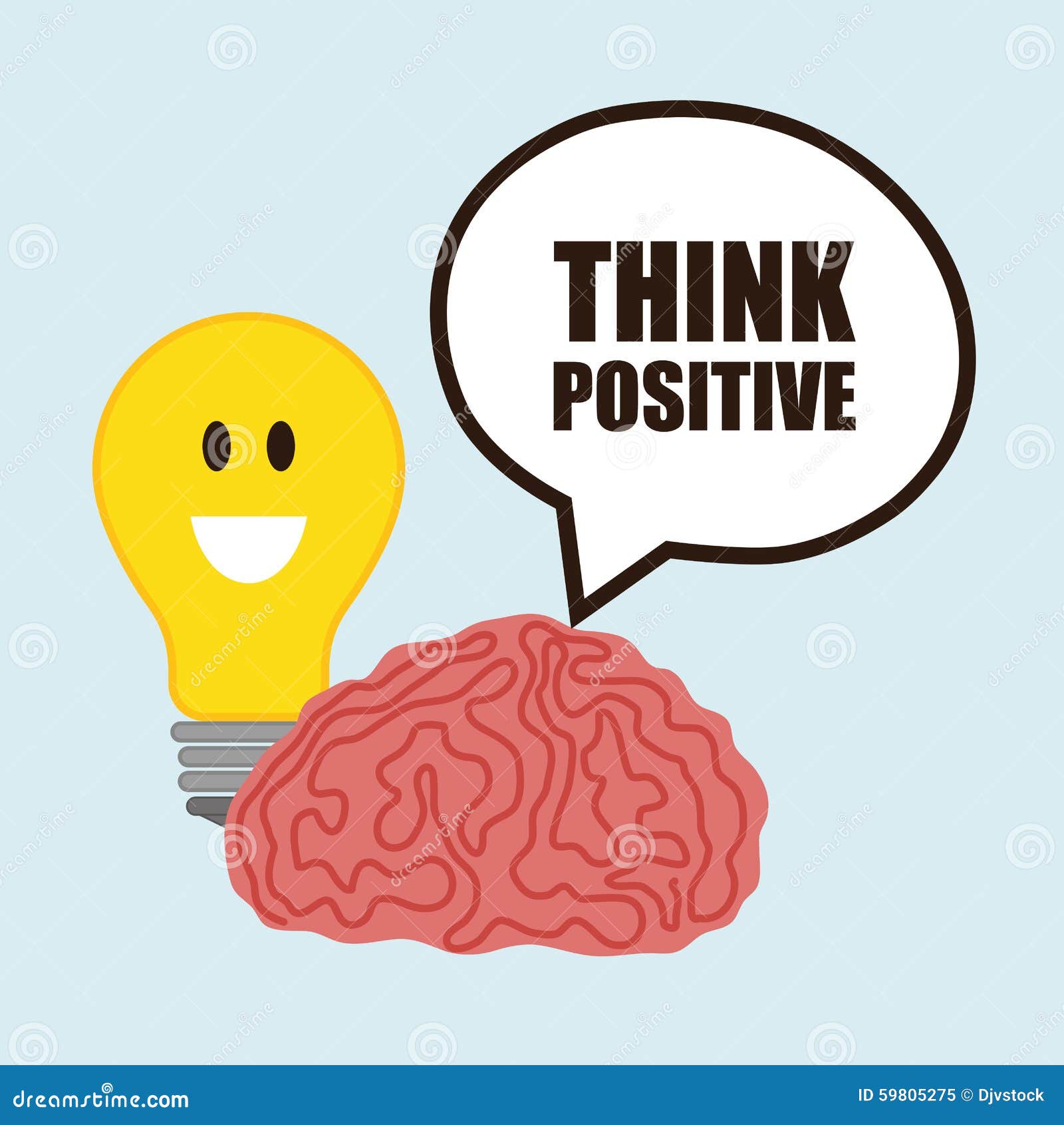 Think different design stock vector. Illustration of inspiration - 59805275