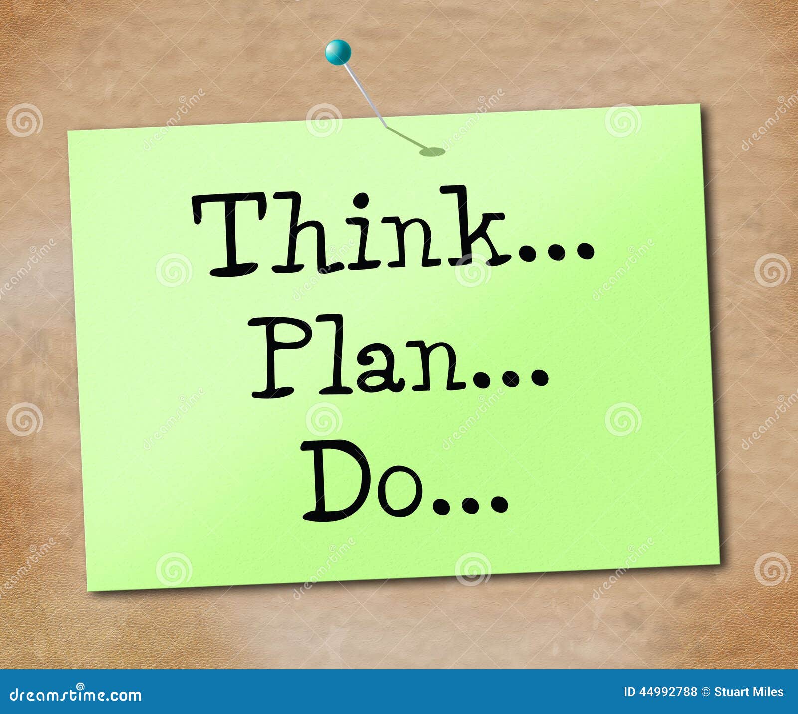 Think Big Indicates Contemplate Reflect And Reflecting Royalty-Free ...