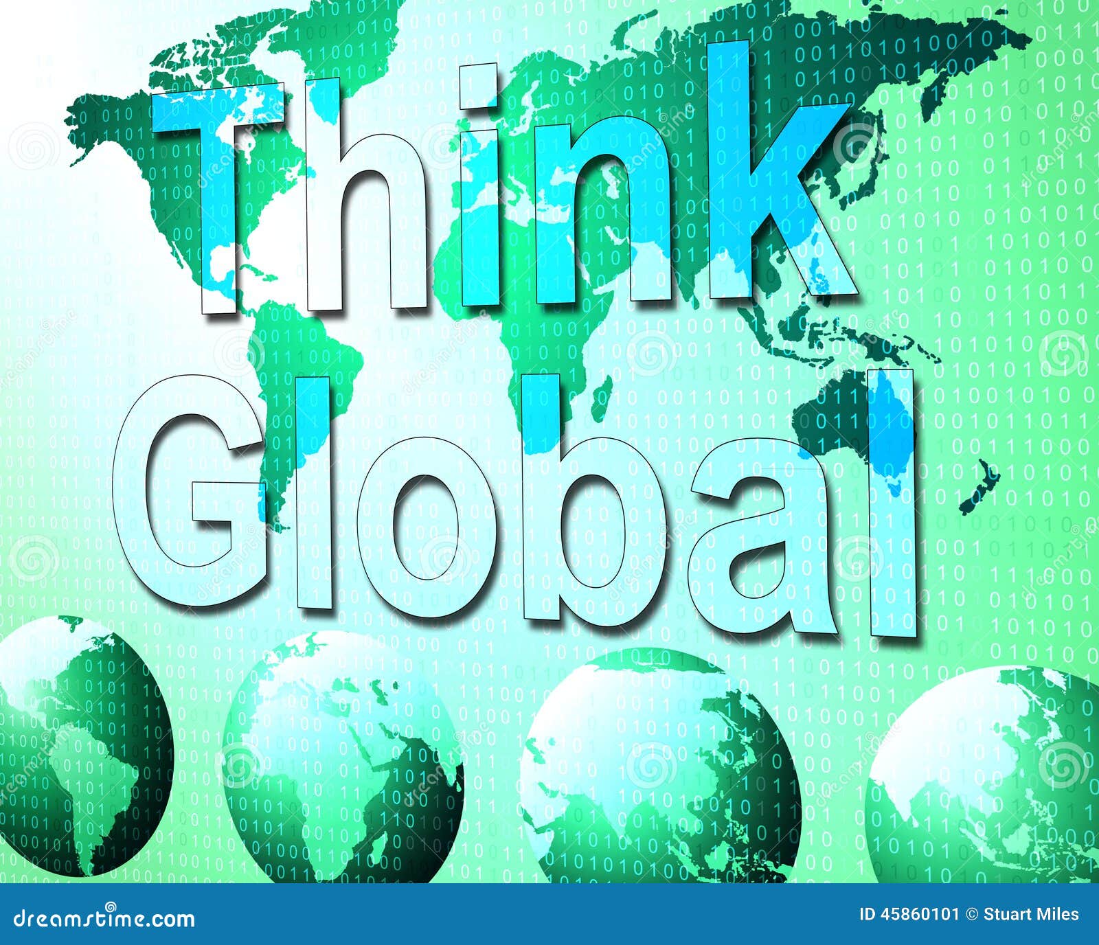 Think Big Indicates Contemplate Reflect And Reflecting Royalty-Free ...