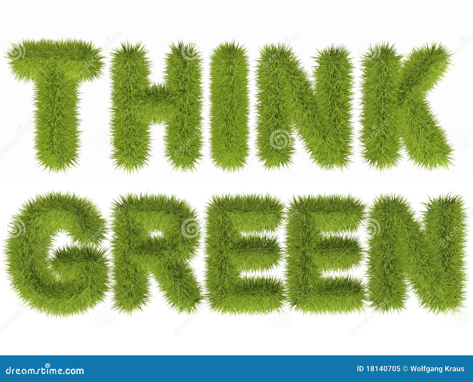 Think green stock illustration. Illustration of season - 18140705