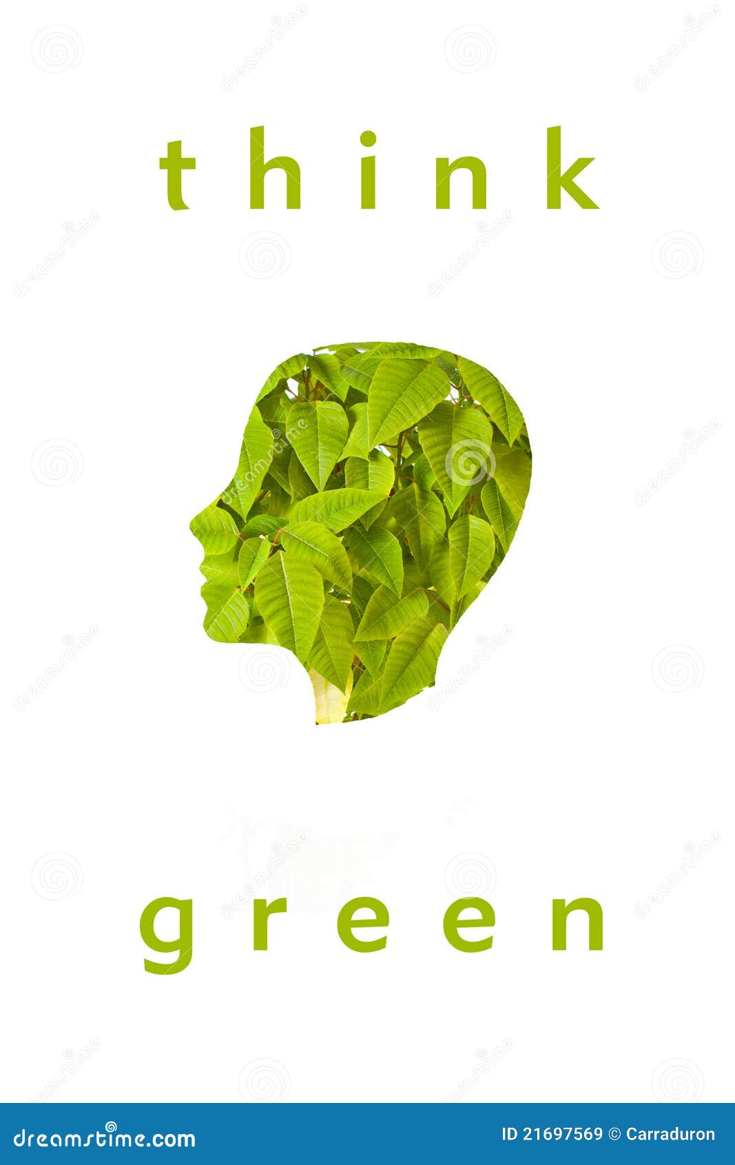 Think green stock image. Image of clean, environment - 21697569