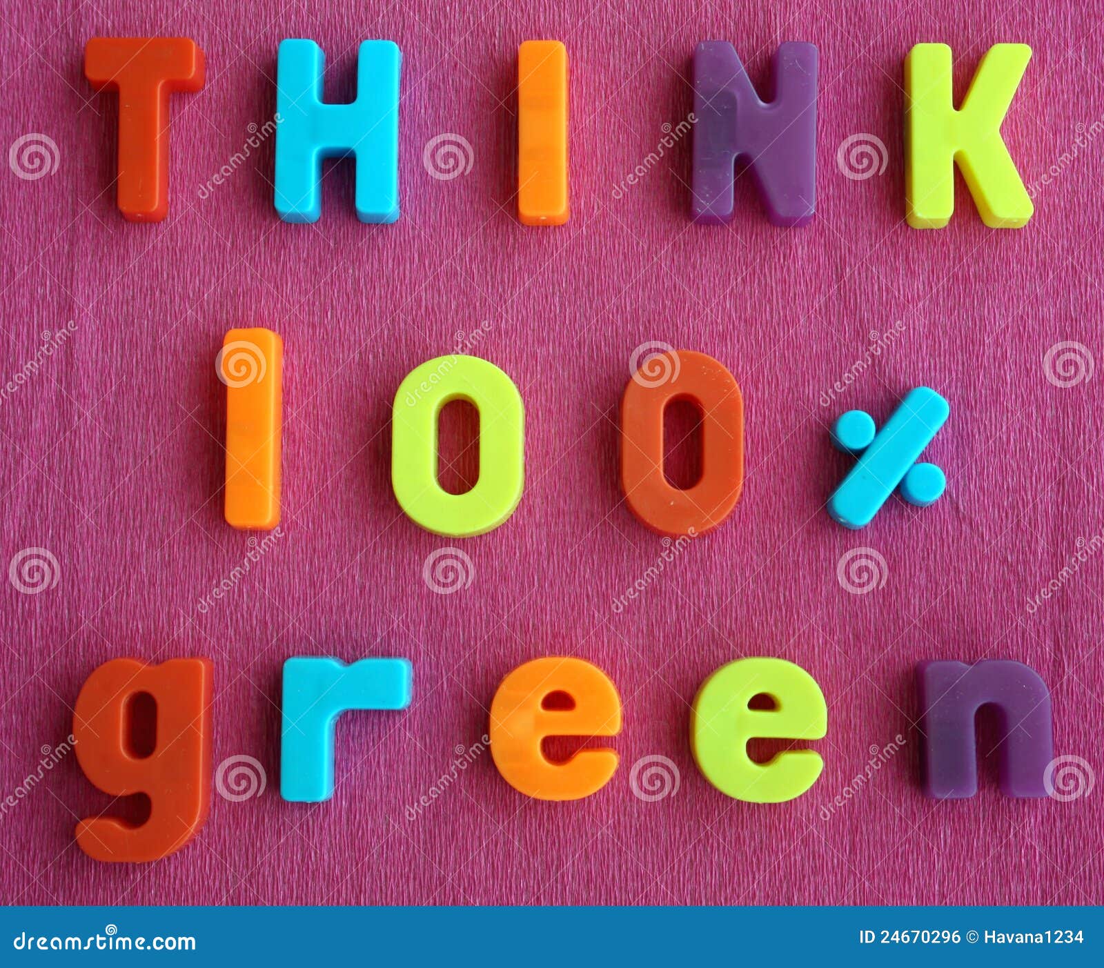 Think green stock photo. Image of environmental, business - 24670296