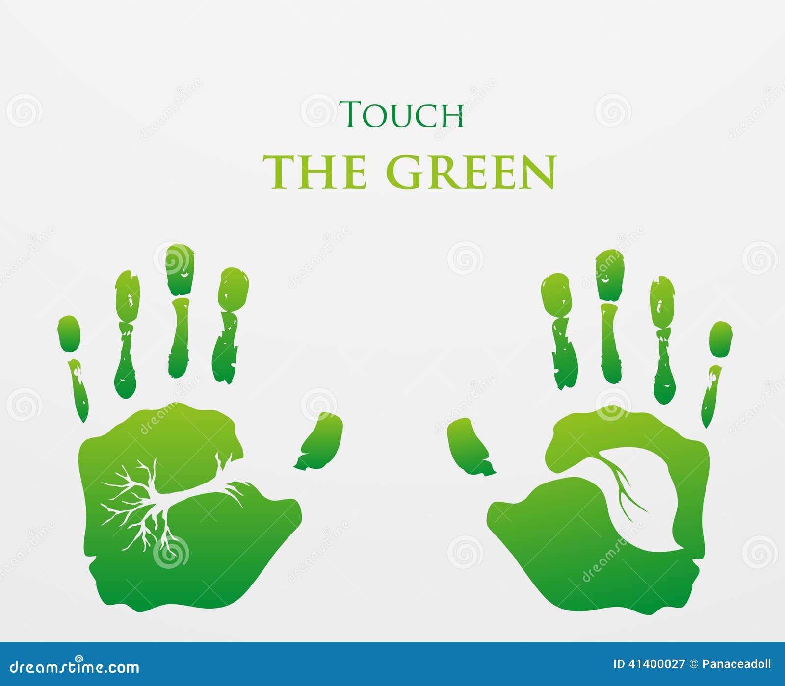 Think Green. Ecology Concept Stock Vector - Illustration of recycling ...