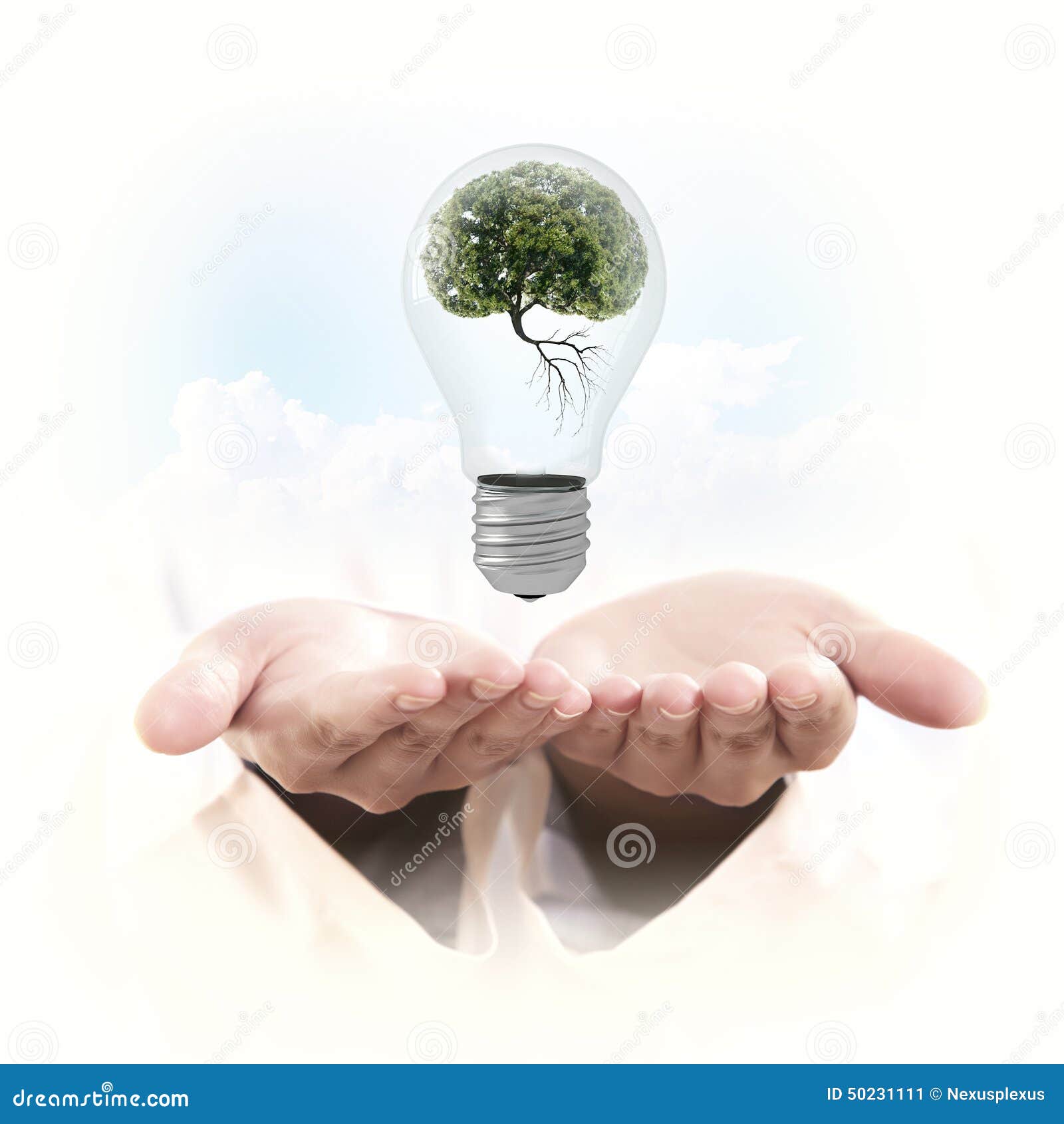 Think green stock image. Image of resource, light, future - 50231111