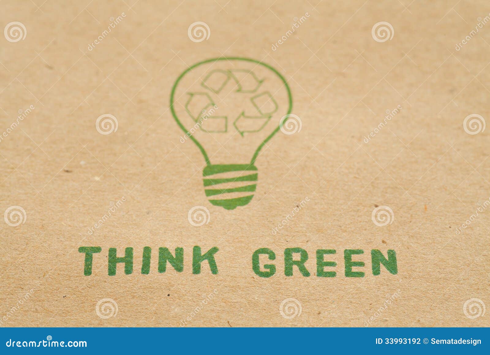 Think green stock photo. Image of entertainment, industry - 33993192