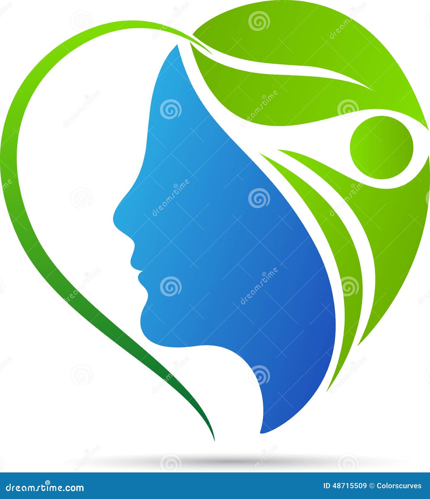 Think green stock vector. Illustration of earth, illustrations - 48715509