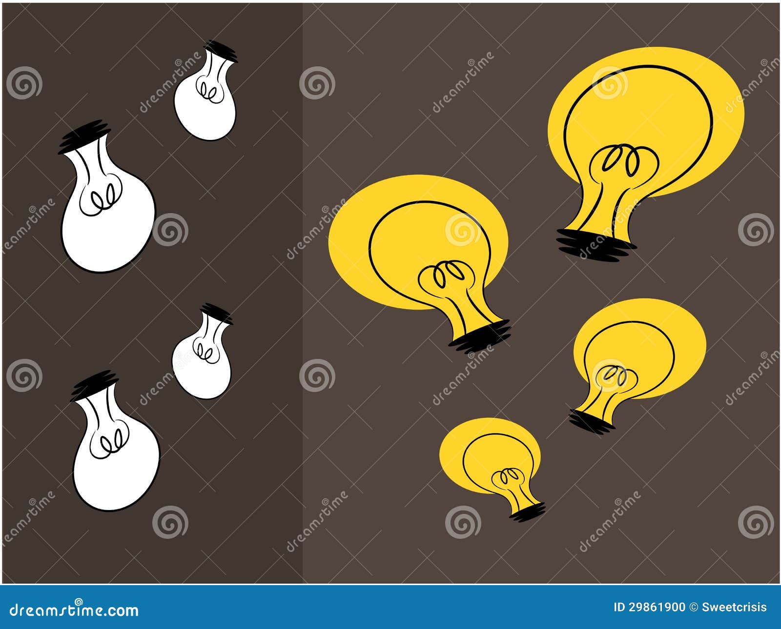 Think idea illustration stock vector. Illustration of solution - 29861900