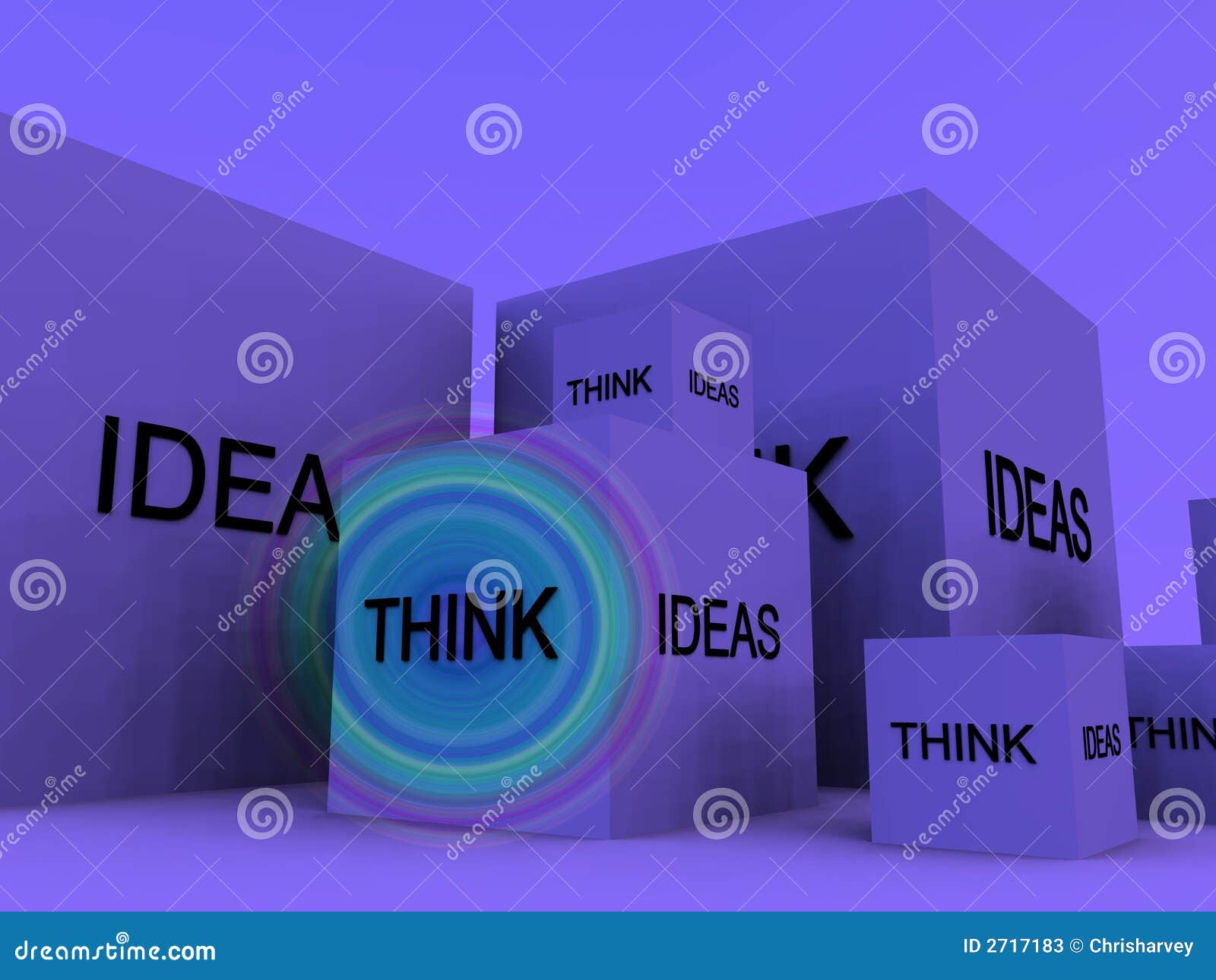 Think of Ideas 12 stock illustration. Illustration of ideas - 2717183