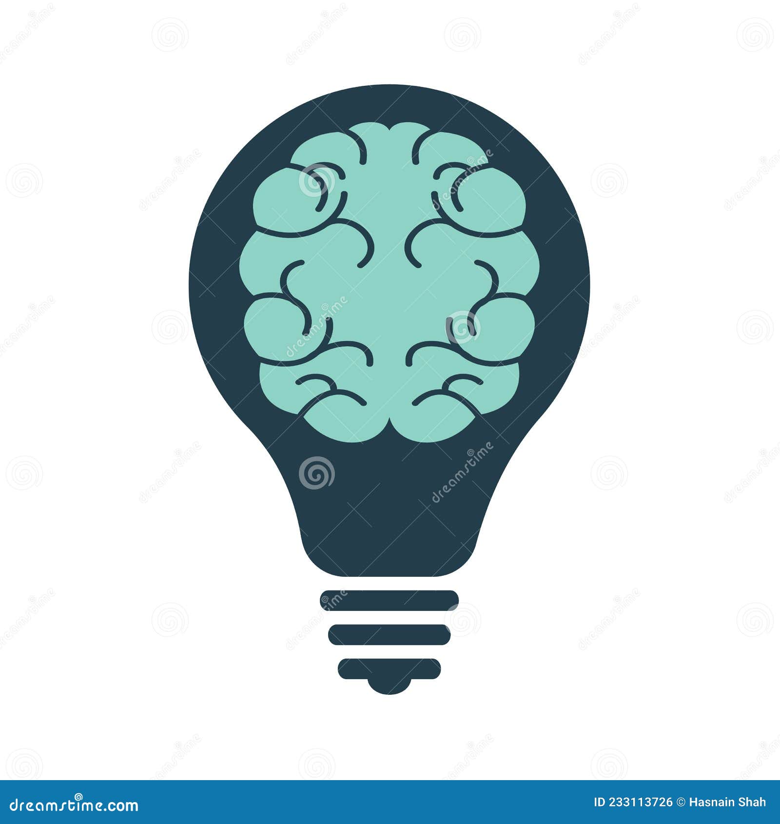 Think Logo Vector Template. | CartoonDealer.com #233113719