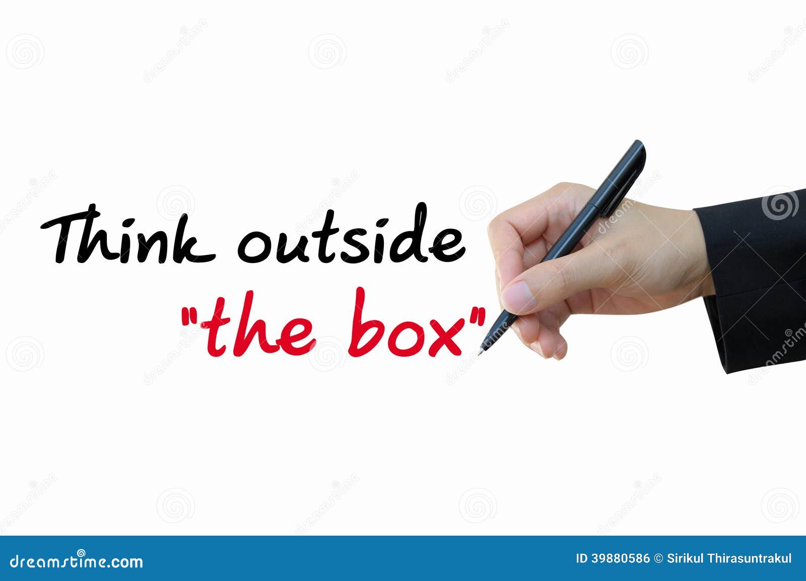Think outside the box stock photo. Image of brain, brainstorm - 39880586