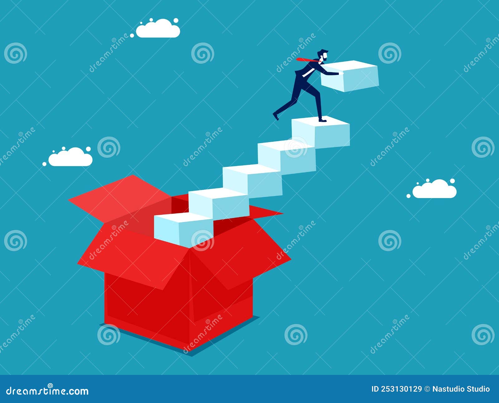 Develop Yourself Word Block On White Royalty-Free Stock Photo ...