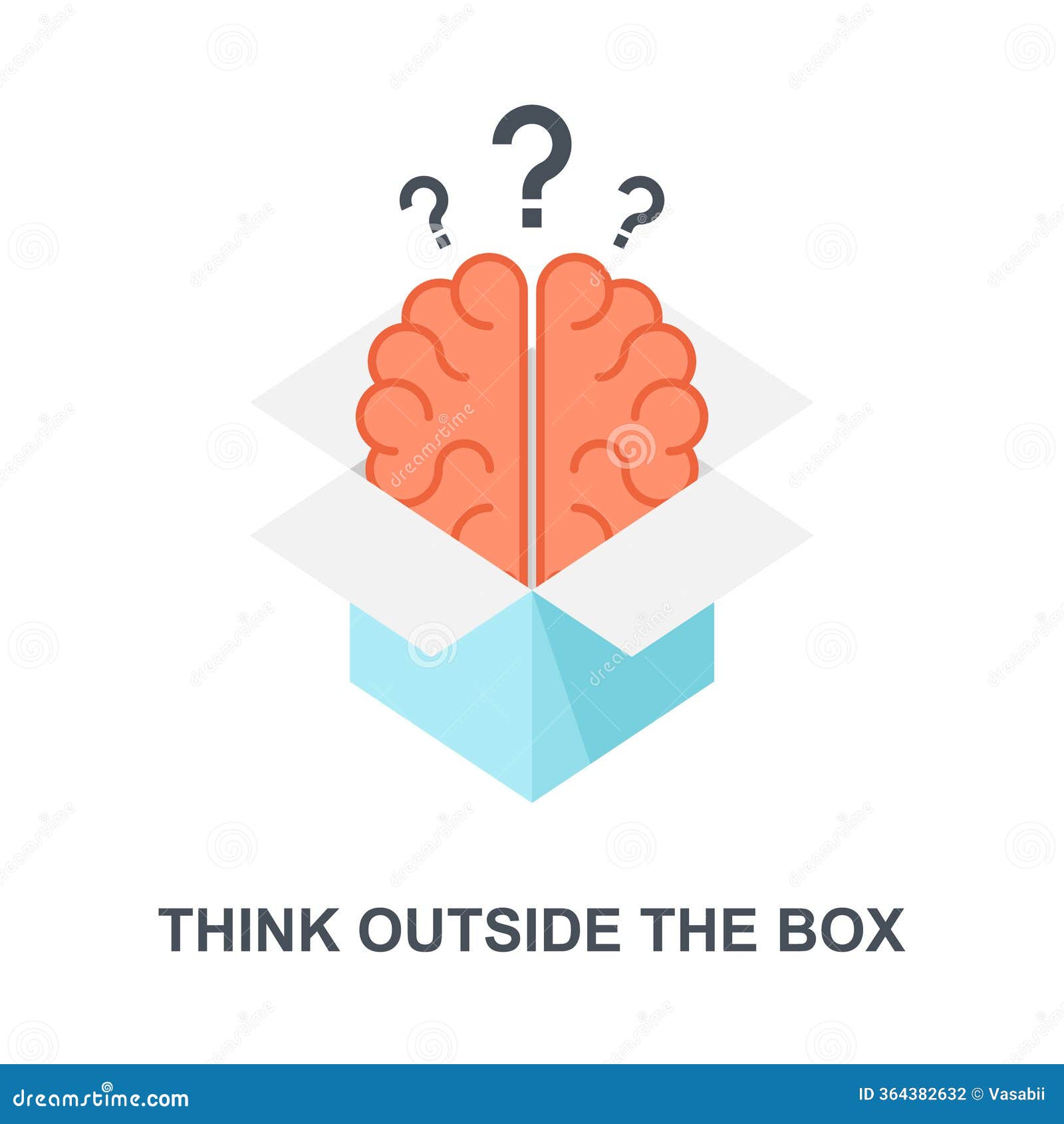 Think Outside The Box, Motivational Words Quotes Concept Stock Image ...