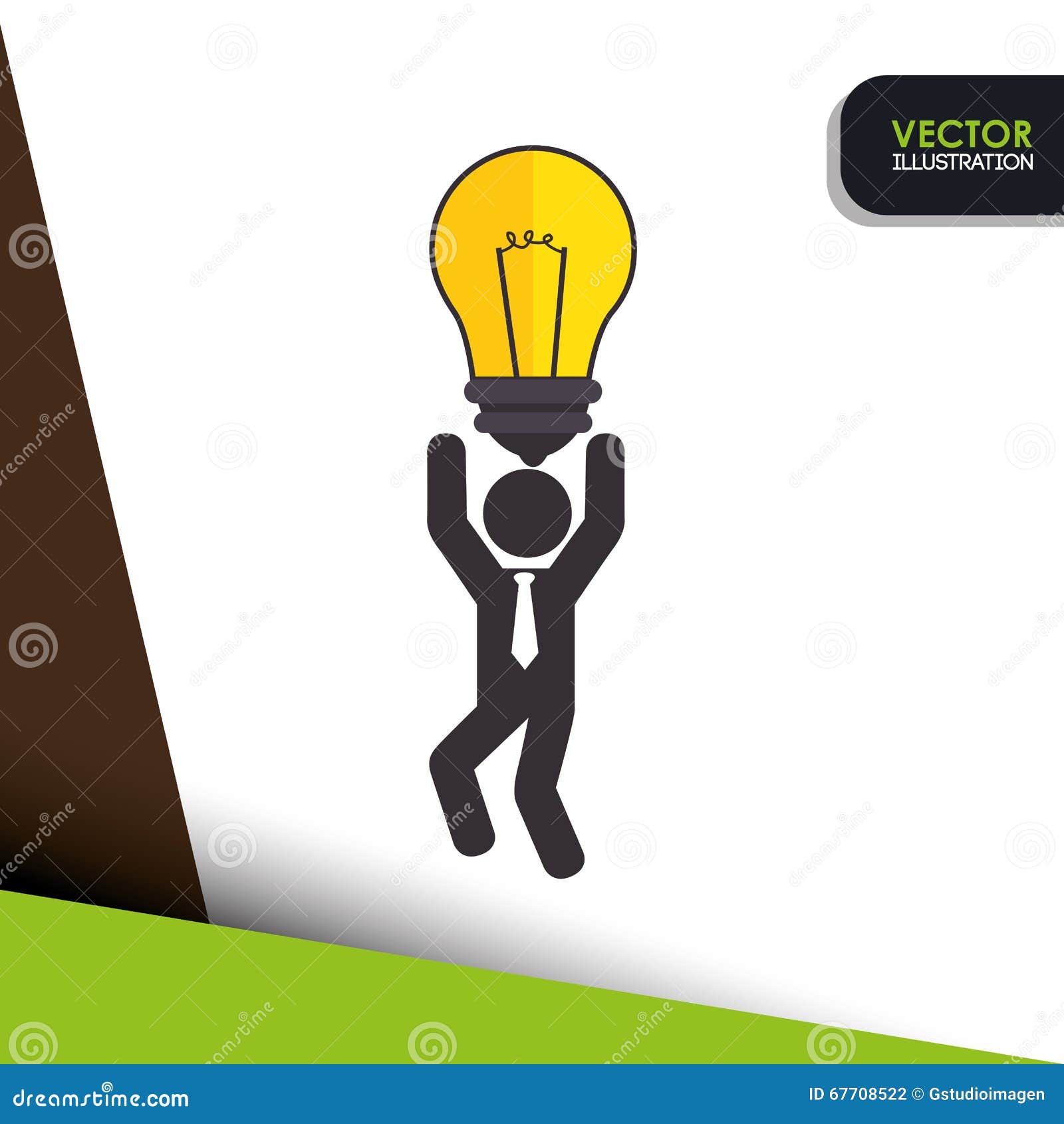 Think people design stock illustration. Illustration of innovation ...