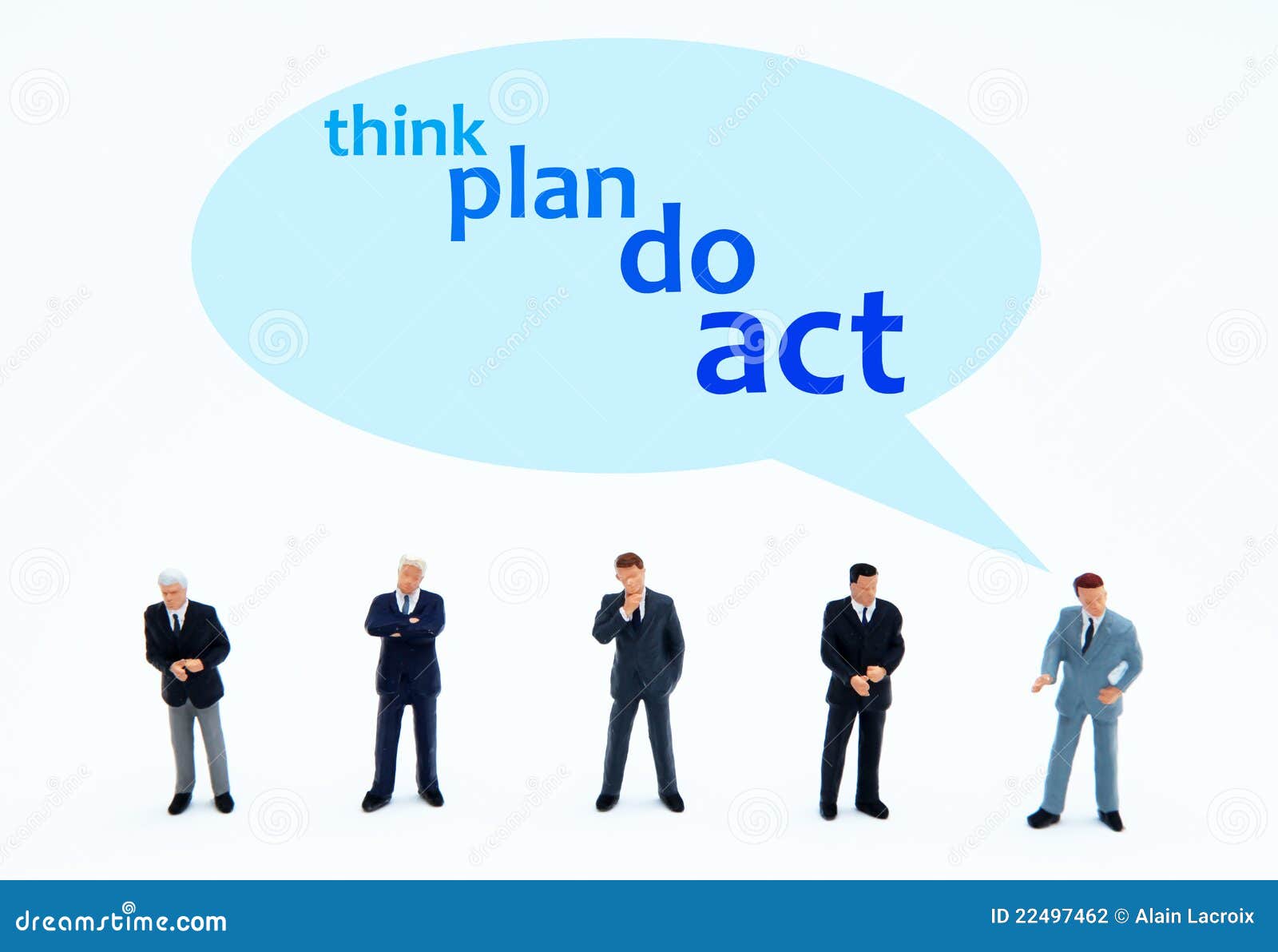 Think plan do act stock photo. Image of assess, management - 22497462