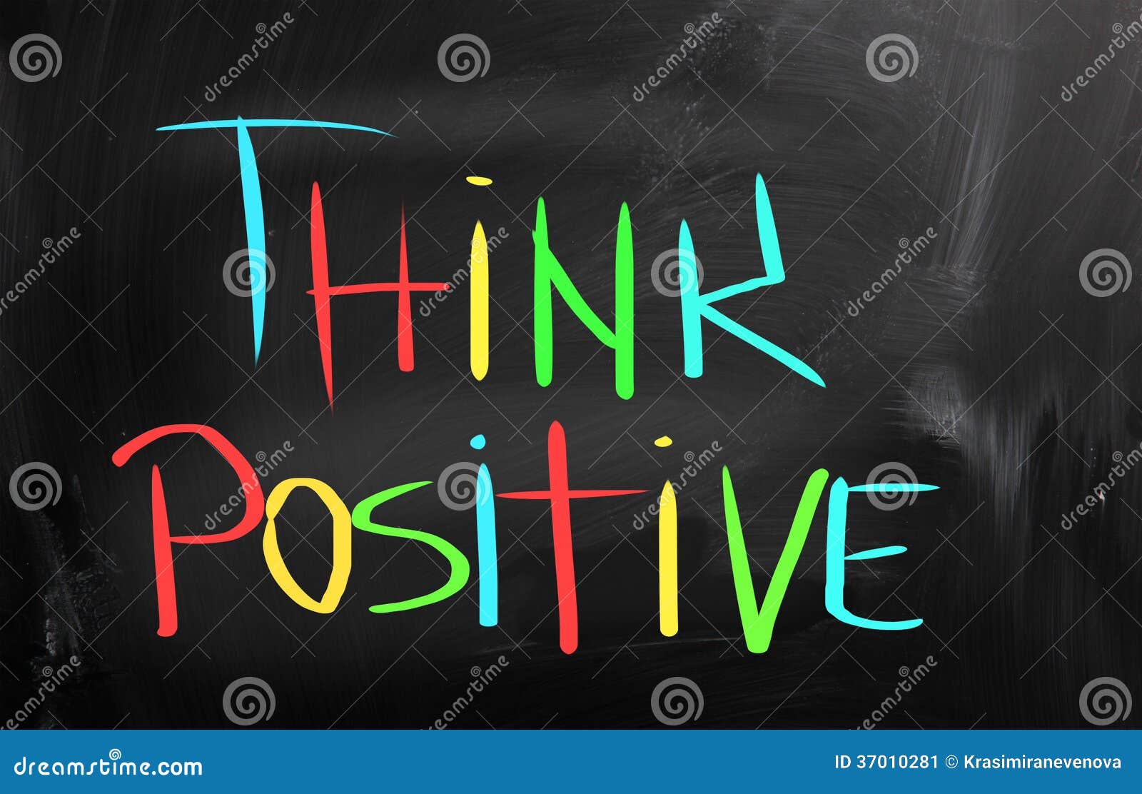 Think Positive Concept stock image. Image of hope, potential - 37010281