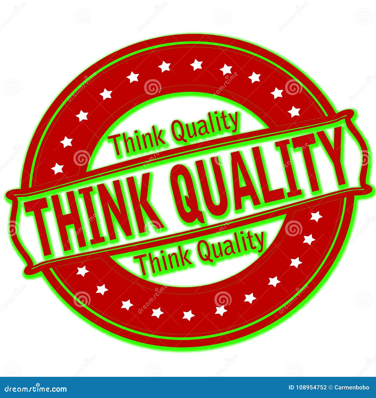Think Quality Our Aim Is Zero Defects Symbol Icon Royalty-Free ...