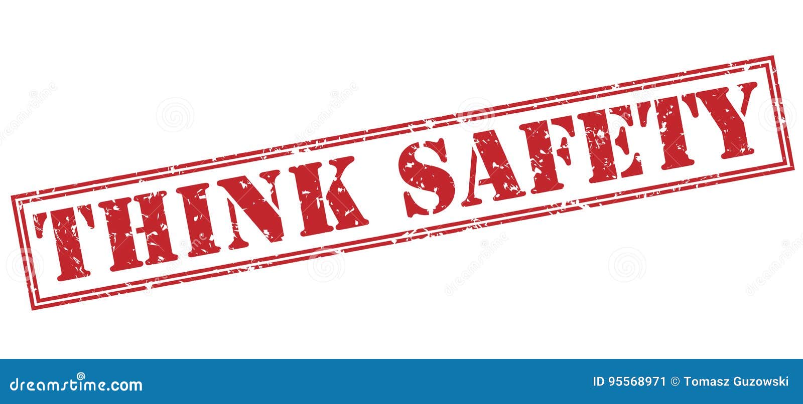 Think Safety Communication Prevents Accidents Symbol Icon Stock ...