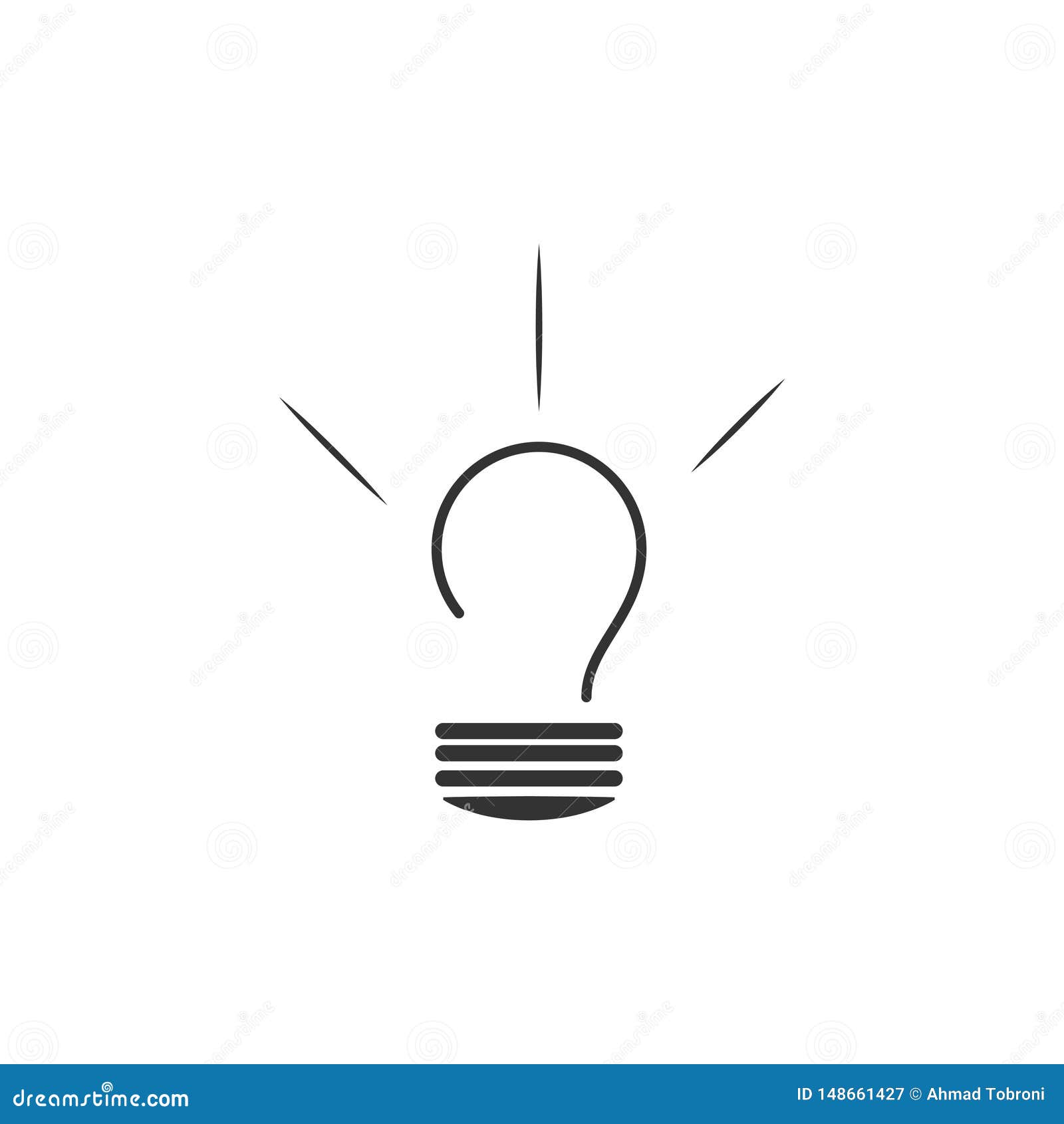 Think Smart Vector Template Design Illustration Stock Vector ...