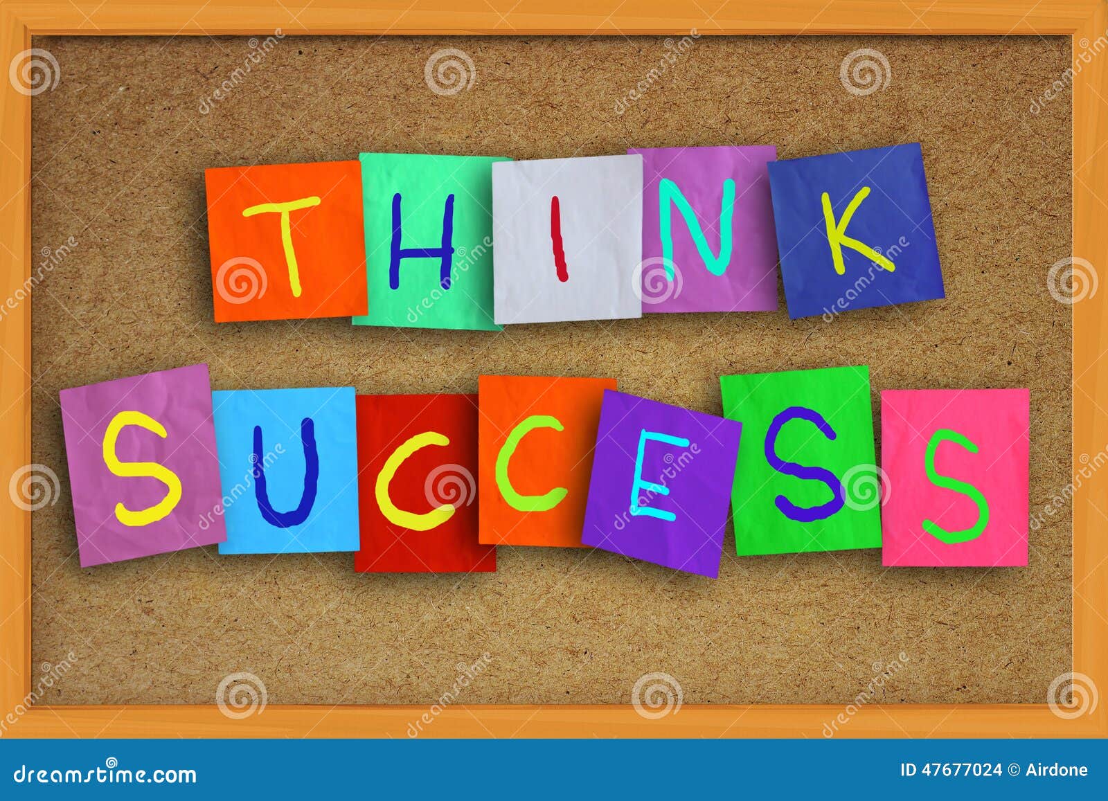 Think Success stock photo. Image of education, concept - 47677024