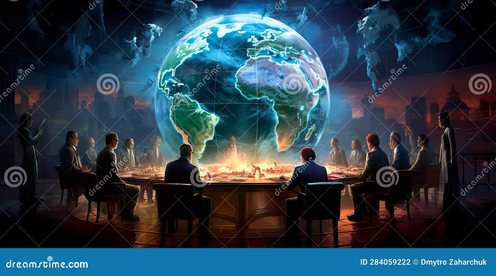 Think Tank Brainstorming Session Focused on Analyzing and Forecasting ...