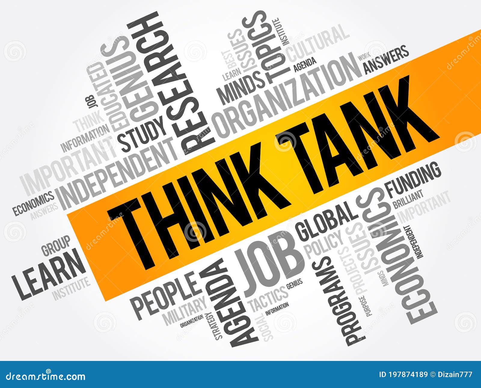 Think Tank Attracts Success - Pictured As Word Think Tank On A Magnet ...